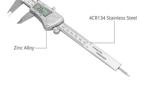 Amazon CAMWAY Digital Caliper Waterproof 32PCS Feeler Gauge