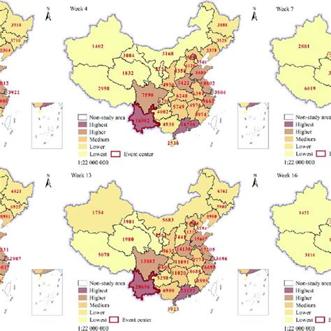 Spatial Representation Of Internet Attention In 31 Provinces