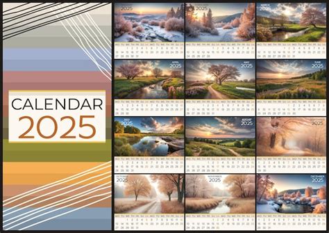 Abstract Calendar Pictures