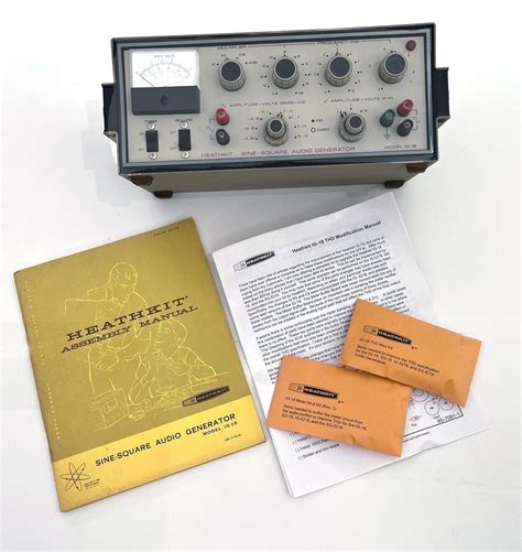 Heathkit Model Ig 18 Sine Square Wave Audio Generator Values Mavin