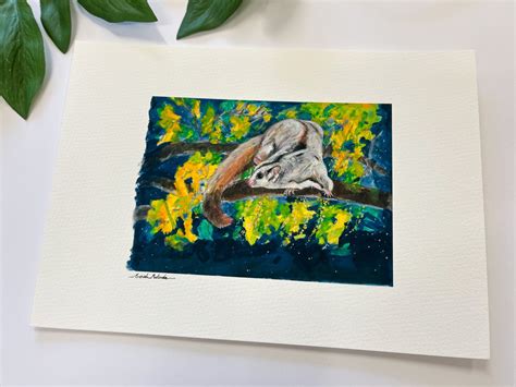 Sparkling Wattle And Darting Looks Art Print From Snuggled Away