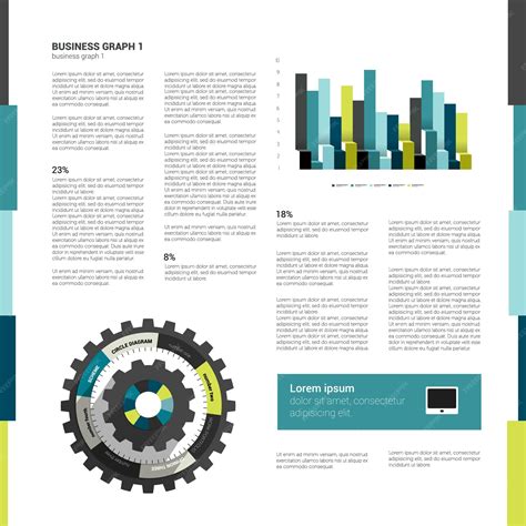 Premium Vector Circle Cog Wheel Diagram Template For Infographic