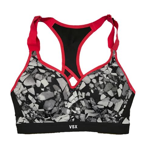 Victorias Secret Incredible Sports Bra Adjustable Straps Padded Ebay