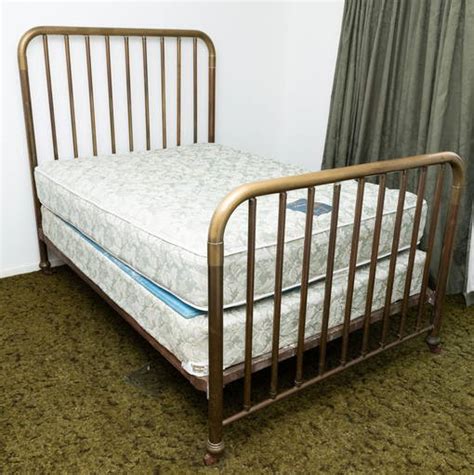 Antique Full Size Brass Bed