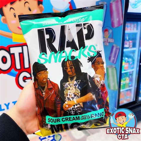 Migos Sour Cream With A Dab A Ranch Rap Snacks Exotic Snax Gta