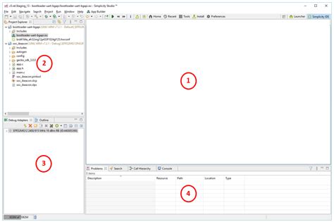 Start A Project Getting Started Simplicity Studio 5 Users Guide