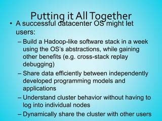 Data Center Operating System PPT