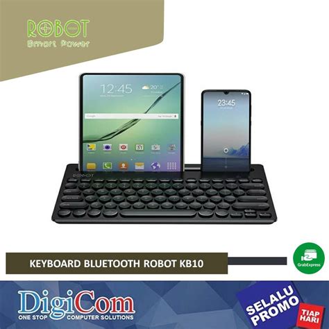 Jual Keyboard Bluetooth Robot Kb10 Shopee Indonesia