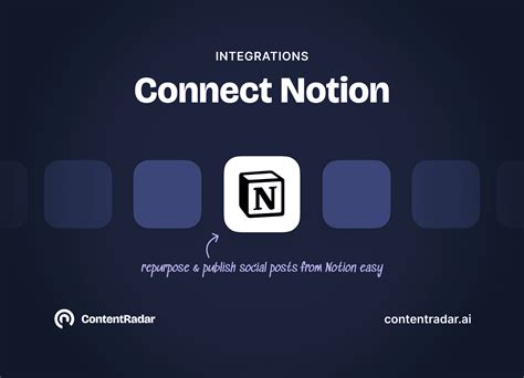 Boost Your Content Workflow With Contentradars Notion Integration