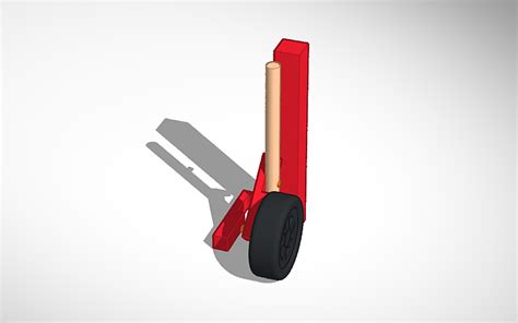 3d design landing gear tinkercad