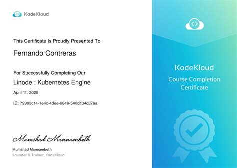 Linode Kubernetes Engine Fernando Lázaro Contreras Bravo