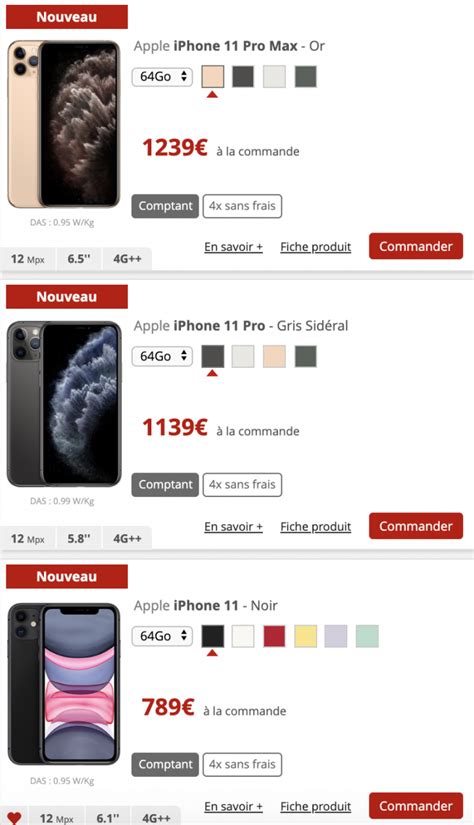 Free Mobile les nouveaux iPhone 11 sont désormais disponibles à l