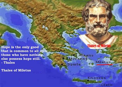Thales Of Miletus One Of The Famous Seven Sages Of Greece Who