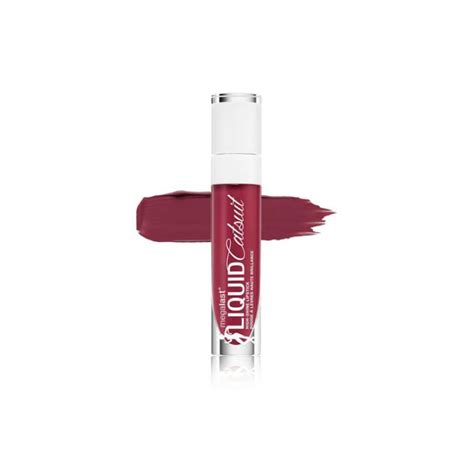 Wet N Wild Megalast Liquid Catsuit High Shine Lipstick E969a Wine Is