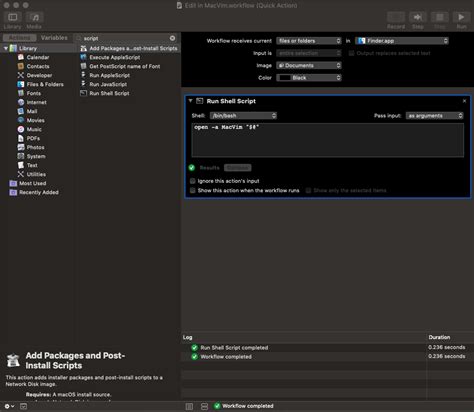 Edit In Macvim Context Menu Encyclopedia Of Daniel