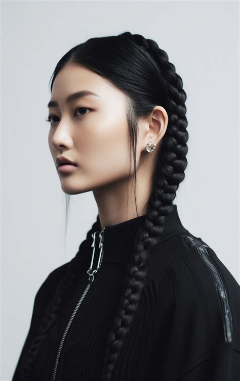 Pin By Lulu Mayger On Japanese Hairstyle Traditional Futuristic Hair