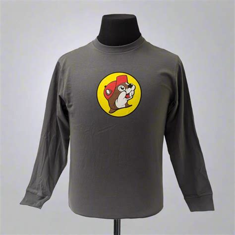 Buc Ees Logo Long Sleeve Shirt Available Here Texas Snax