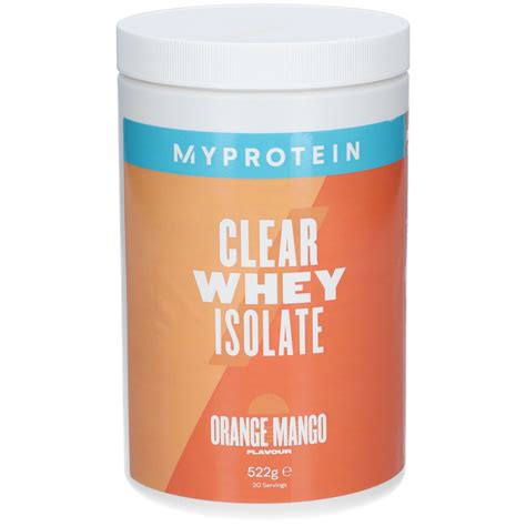 Myprotein Clear Whey Isolate Orange Mango 522 G Shop Apotheke