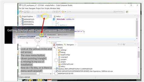 Ccs Ccs V Unable To Import Project Add New Project Or Update Software