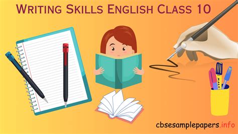 Writing Skills English Class 10 Format Examples Topics Exercises
