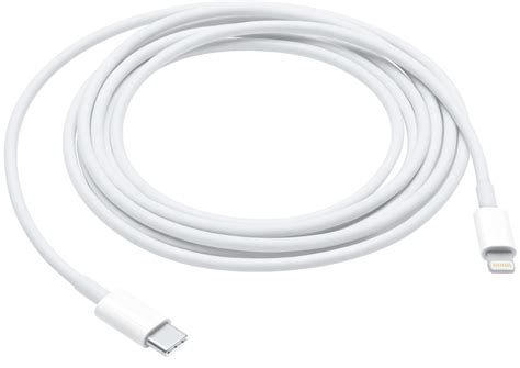 Apple 66 2m Usb Type C To Lightning Charging Cable White Mw2r3ama
