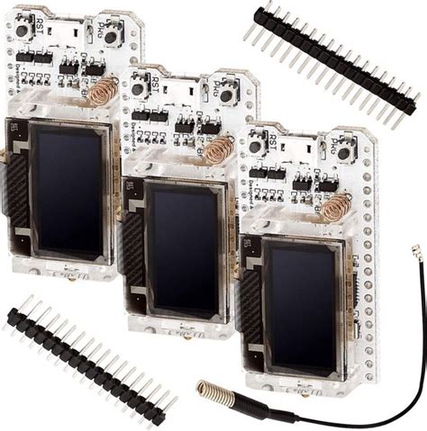 Azdelivery 3 X Nodemcu Esp32 Heltec Met Oled Display 868mhz Lora Bol