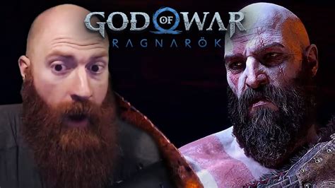 Kratos IRL Reacts To God Of War Ragnarok Trailer YouTube