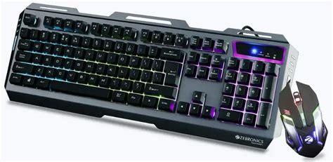 Zebronics Zeb Transformer Premium Gaming Keyboard And Mouse Combo User