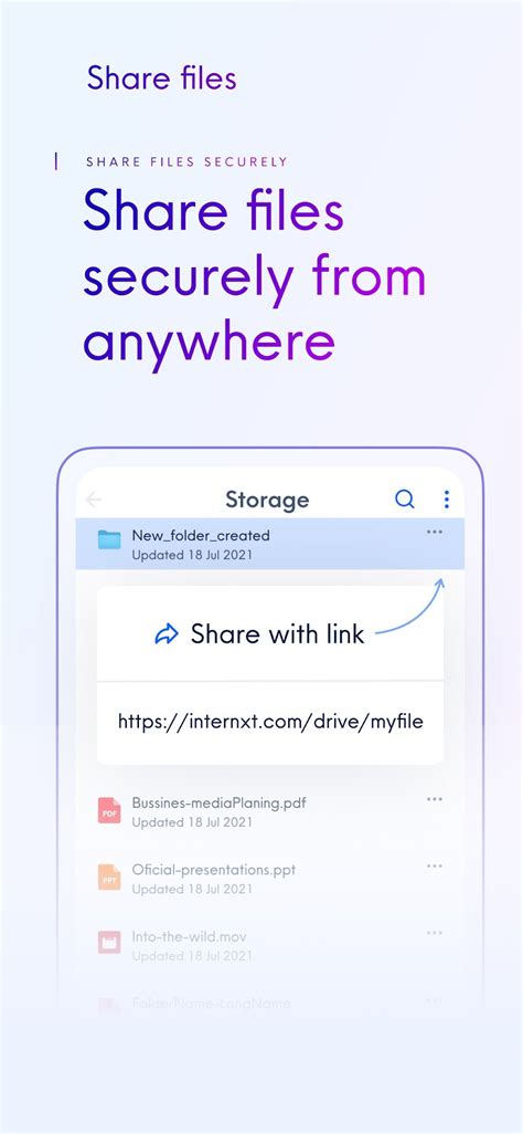 Internxt Secure Cloud Storage For Android Download