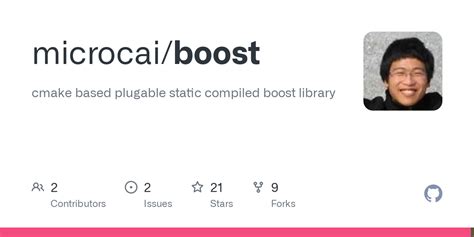 GitHub Microcai Boost Cmake Based Plugable Static Compiled Boost Library
