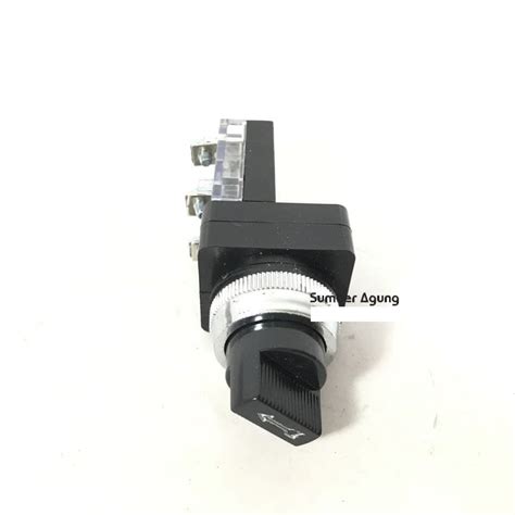 Jual Selector Switch Push Button 2 Posisi 25mm 6a 250vac 600v Max