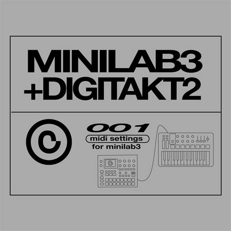 Minilab 3 Digitakt 2 Midi Settings Catem