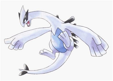 Lugia Pokemon Official Art Hd Png Download Kindpng