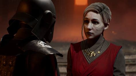 Inquisitor Cal Kestis Speaks With Merrin By Admiralveers On Deviantart