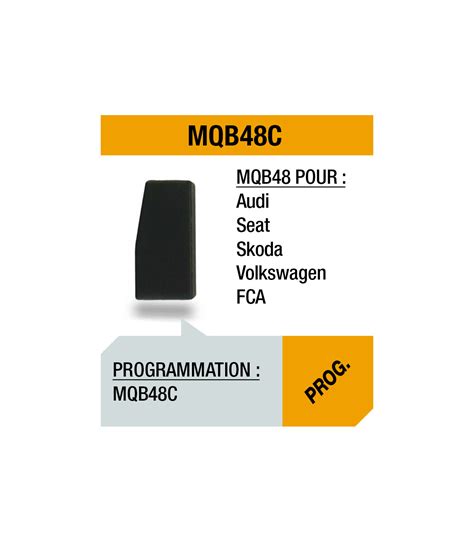 Transpondeur Carbone MQB 48 ID88 AES Pour Audi Volkswagen Seat