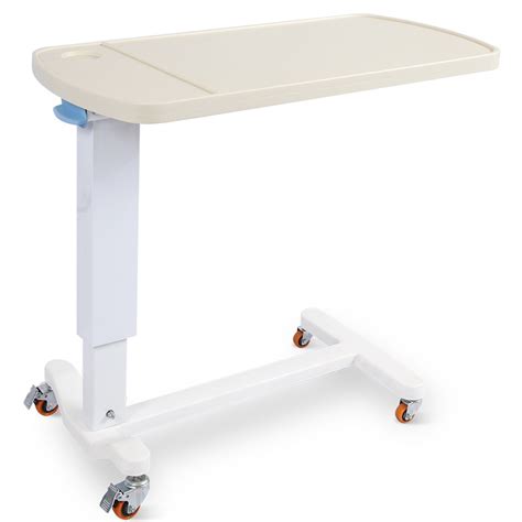 Skh202 ABS Plastic Medical Patient Movable Over Bed Dining Table