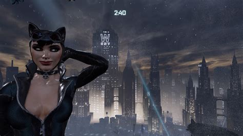 Batman And Catwoman Kiss Arkham City