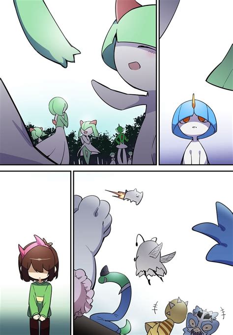 Gardevoir Kirlia Gallade Kris Ralts And More Pokemon And More Drawn By Hp