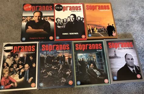 THE SOPRANOS Series 1 6 Complete Box Set DVD Seasons 1 2 3 4 5 6
