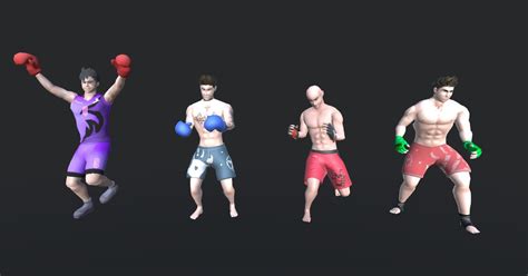 Boxing Actions 3d Animations Unity Asset Store