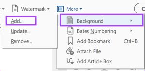 How To Add Or Remove Pdf Background Using Adobe Acrobat Guiding Tech