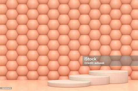 연단과 최소한의 추상적 배경 3d 렌더링 기하학적 모양 현대 웹 사이트에서 상을위한 단계 빈 제품 스탠드 0명에 대한 스톡 사진 및 기타 이미지 Istock