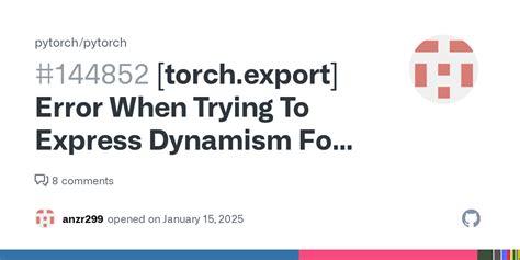 Torch Export Error When Trying To Express Dynamism For Transformer Model Of SD Issue