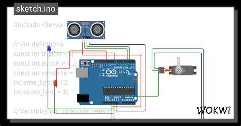 Ultrasonic For Big Bag Wokwi ESP STM Arduino Simulator