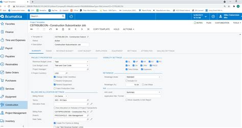 Acumatica Project Accounting Software Swk Technologies