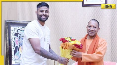 Suryakumar Yadav Dubbed ‘mr 360 After Meeting Yogi Adityanath Check