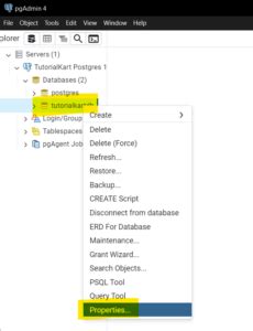 How To View Database Properties In PgAdmin 4 Steps