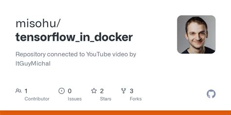 Tensorflow In Docker Docker Compose Yaml At Main Misohu Tensorflow In