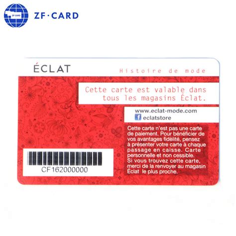 ISO15693 13 56MHz I Code Sli X RFID Card Printing With Barcode China I Code Sli X Card