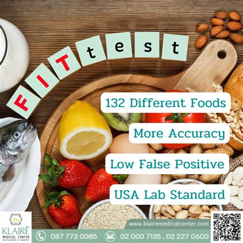 Fit Test Advanced Food Inflammation Test Beyond General Food